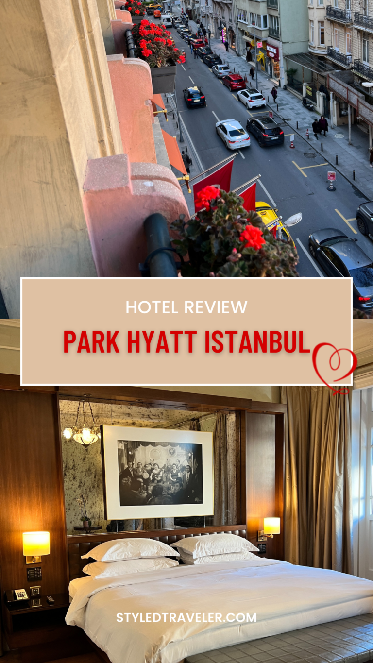 Park Hyatt Istanbul: The Perfect Blend of Luxury and Tranquility ...